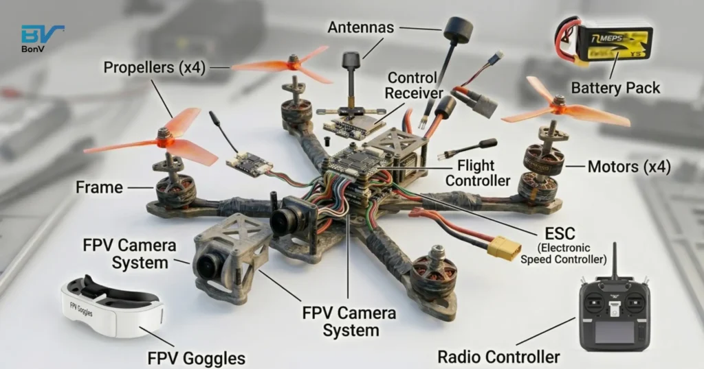 FPV Drone: Industry Applications and Key Difference